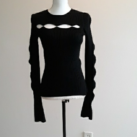 MACH & MACH | Sweaters | Mach Mach Elegant Black Garment | Poshmark